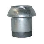 Cardan koppeling type Perrot V-deel met draadeinde schelpzijde - MPI